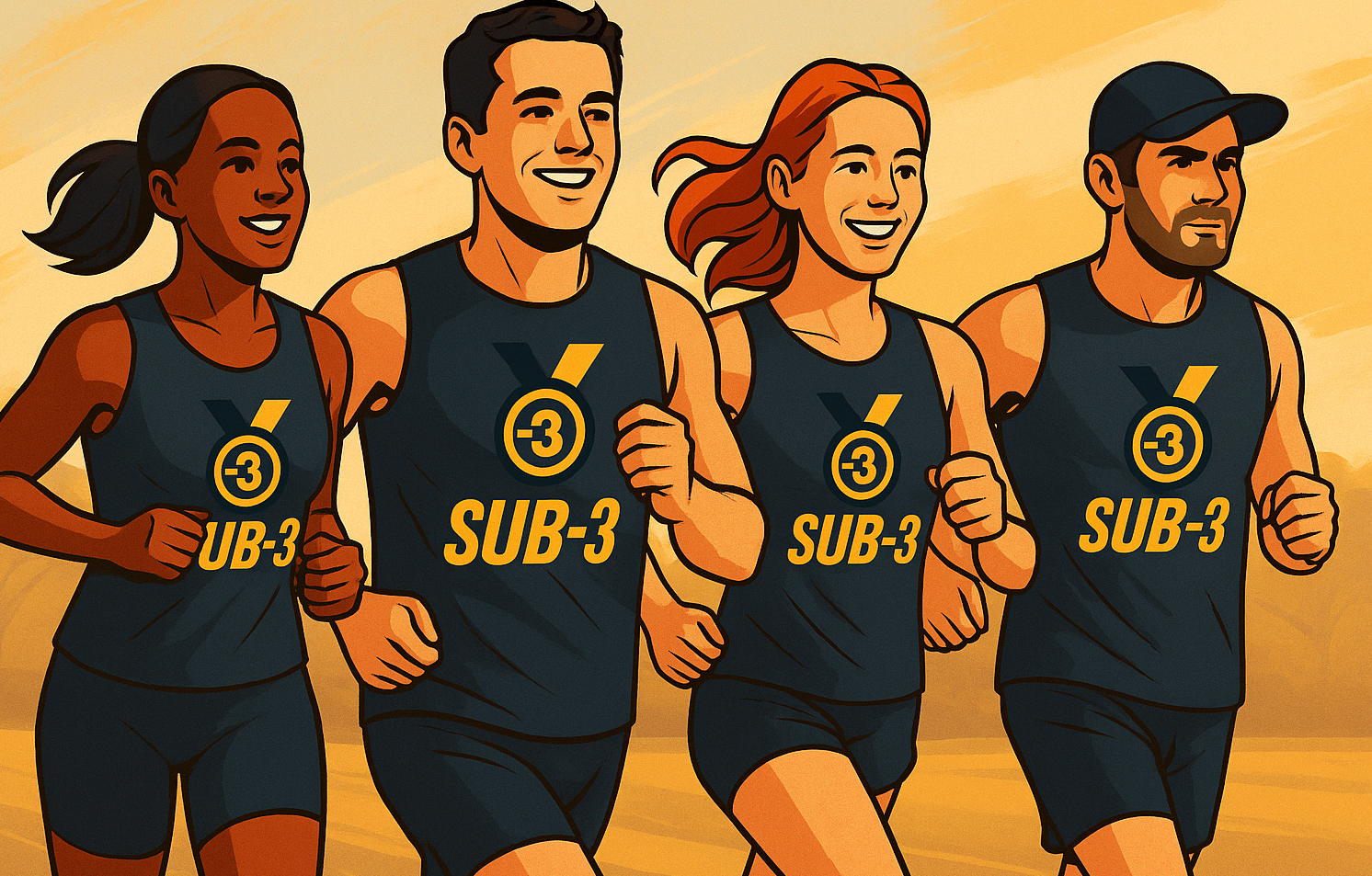 Should I join a running club to help me go sub-3?